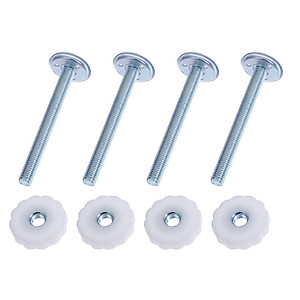 SAFIGLE 8 Pcs Child Playpen Screws Baby Gate Bolt Pressure Bolt Pet Safety Screws Baby Gate Spindle Rods Pressure Mounted Gate Screw Baby Gate Screws Door Lever No Punching M8 Metal