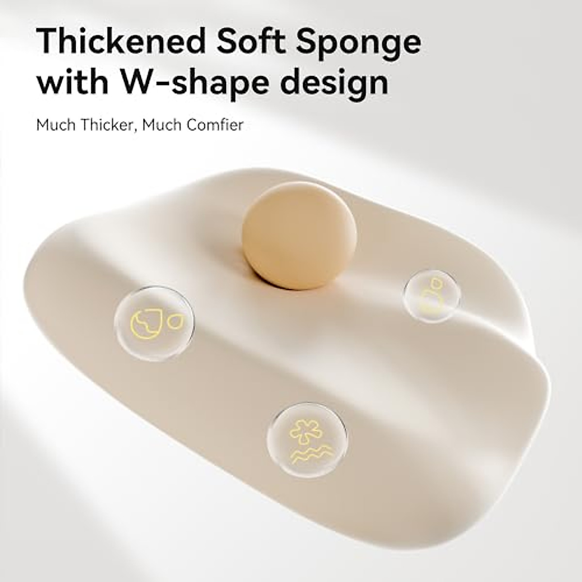 Hbada Office Chair, Desk Chair with Flip-Up Armrests and Saddle Cushion, Ergonomic Office Chair with S-Shaped Backrest, Swivel, Mesh, for Home and Office, Black