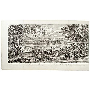 Veue de la Ville de Gray en Franche Comte, Prospectus Greyaci, in Burgundiae Comitatu.