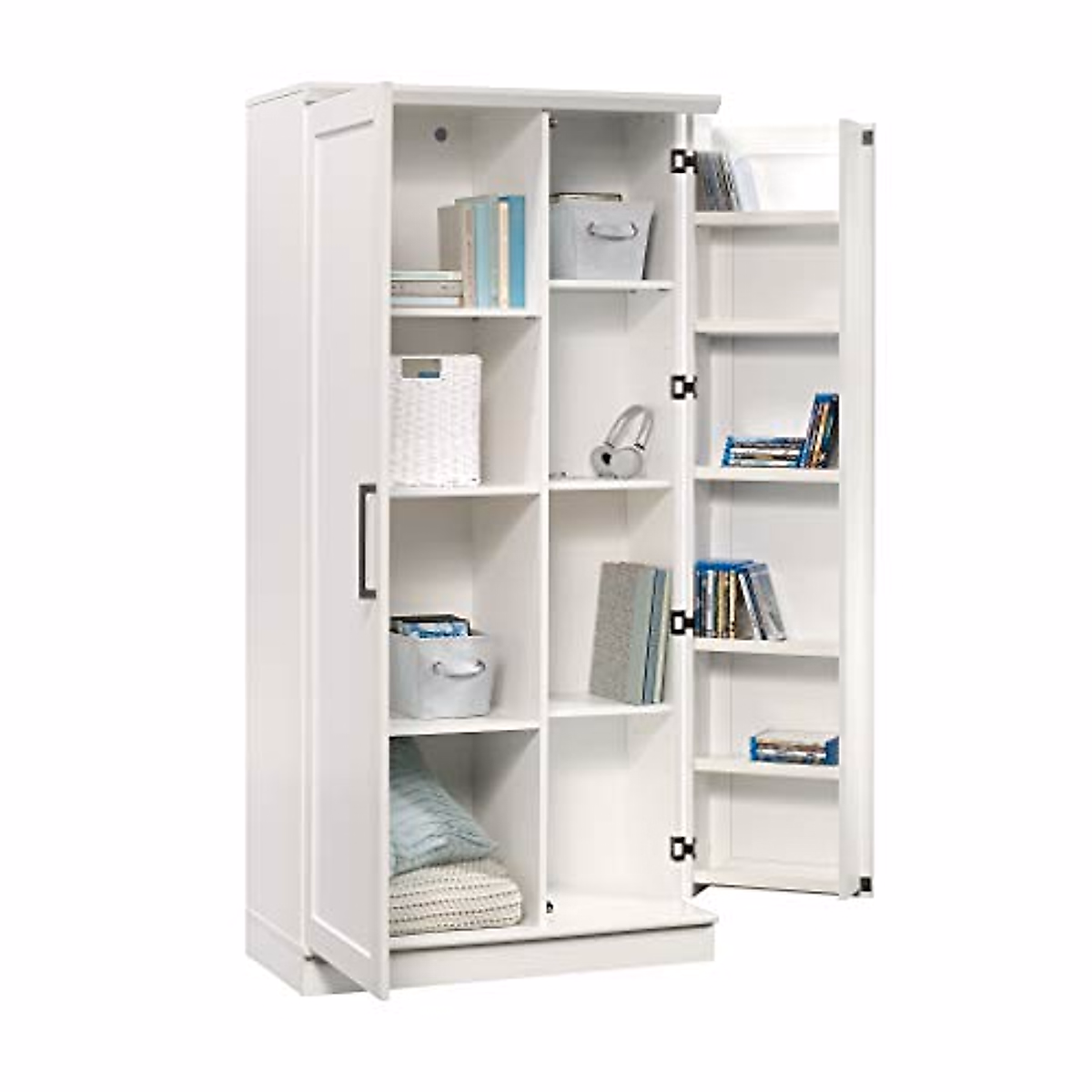 Sauder HomePlus Collection Storage Cabinet, Soft White finish