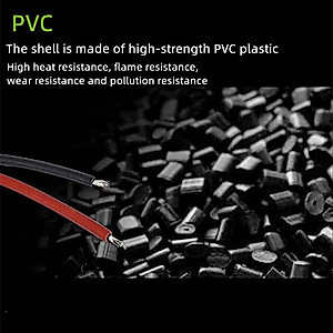 Jtron 20 Feet 10AWG Solar Extension Cable Wire with Weatherproof Female and Male Solar Connector Adapter Kit Female and Male Connector(20FT Red + 20FT Black) (20FT 10AWG)