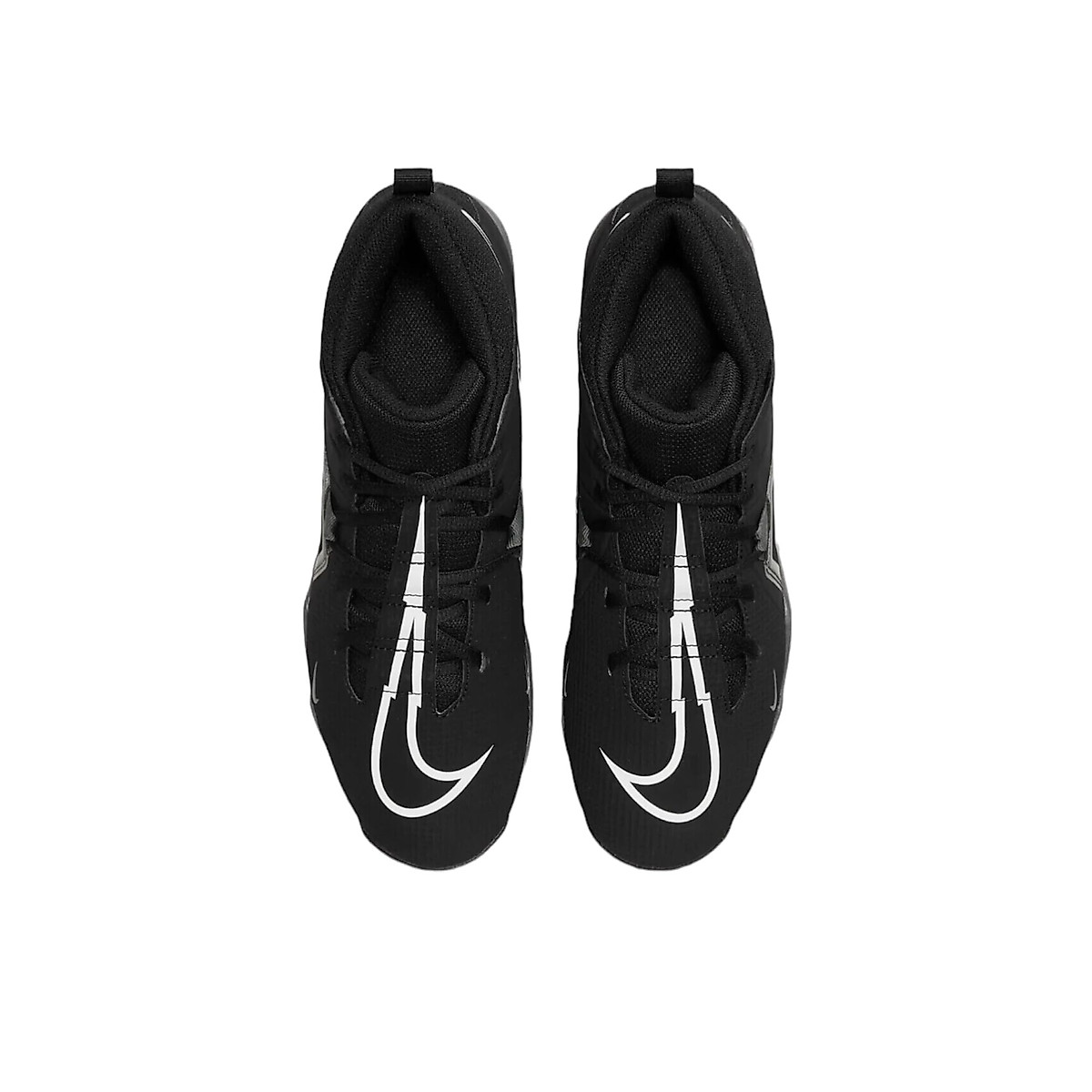 Nike Alpha Menace 3 Shark Men's Football Cleat (us_Footwear_Size_System, Adult, Men, Numeric, Medium, Numeric_12), Black/Iron Grey/White