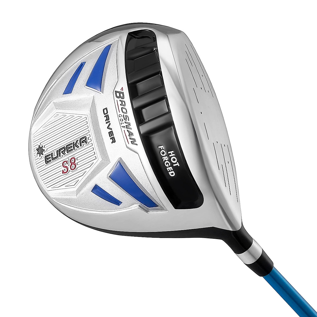 Brosnan Golf Eureka S8 Men's Complete Golf Club Set [12 Clubs /16-Pieces ][Hand: Right] [Length: Standard]