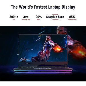 ASUS 2023 ROG Strix Scar 15 15.6" 300Hz IPS Type FHD Gaming Laptop, AMD Ryzen 9 5900HX, 64GB RAM, 2TB PCIe SSD, Backlit Keyboard, GeForce RTX 3080, WiFi 6, Windows 11, Gray, 32GB SnowBell USB Card