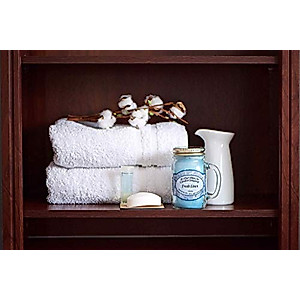 Our Own Candle Company Scented Mini Mason Jar Candle, 3.5 Ounce (French Vanilla, 3.5 oz (4 Pack))