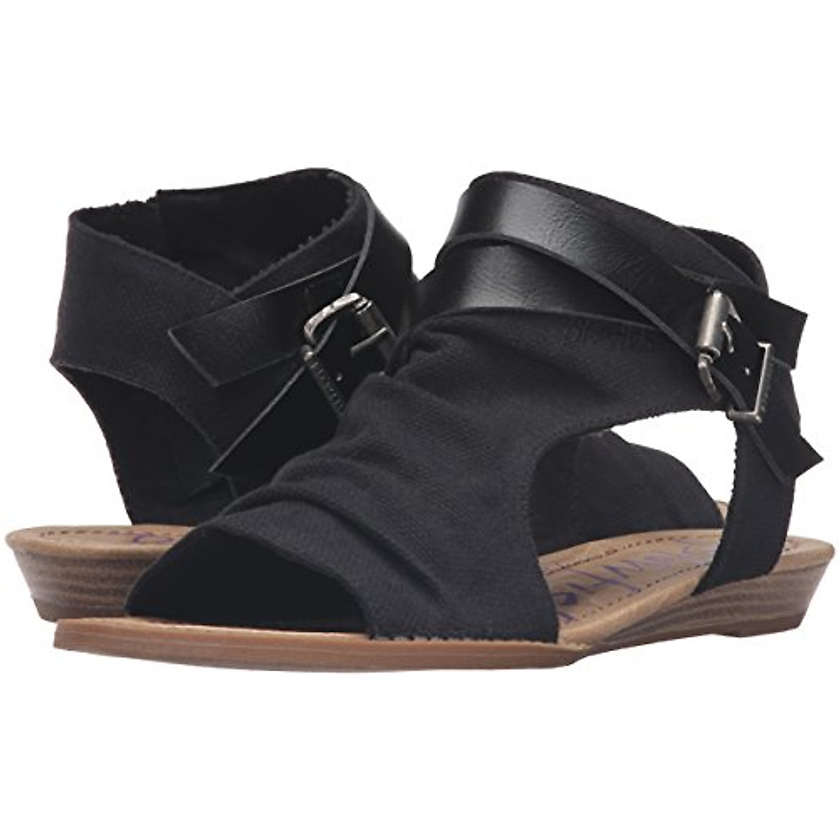 Blowfish Malibu Women's Balla Core Sandal,Black,7.5