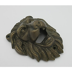 Cast Iron Wall Mounted Lion Head Themed Bottle Opener Bron e