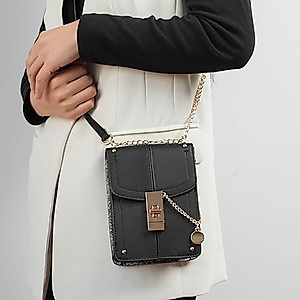 MKF Collection Small Crossbody Bag Cell Phone Purse for Women Card Slots – Vegan Leather Cellphone Bag Case by Mia K