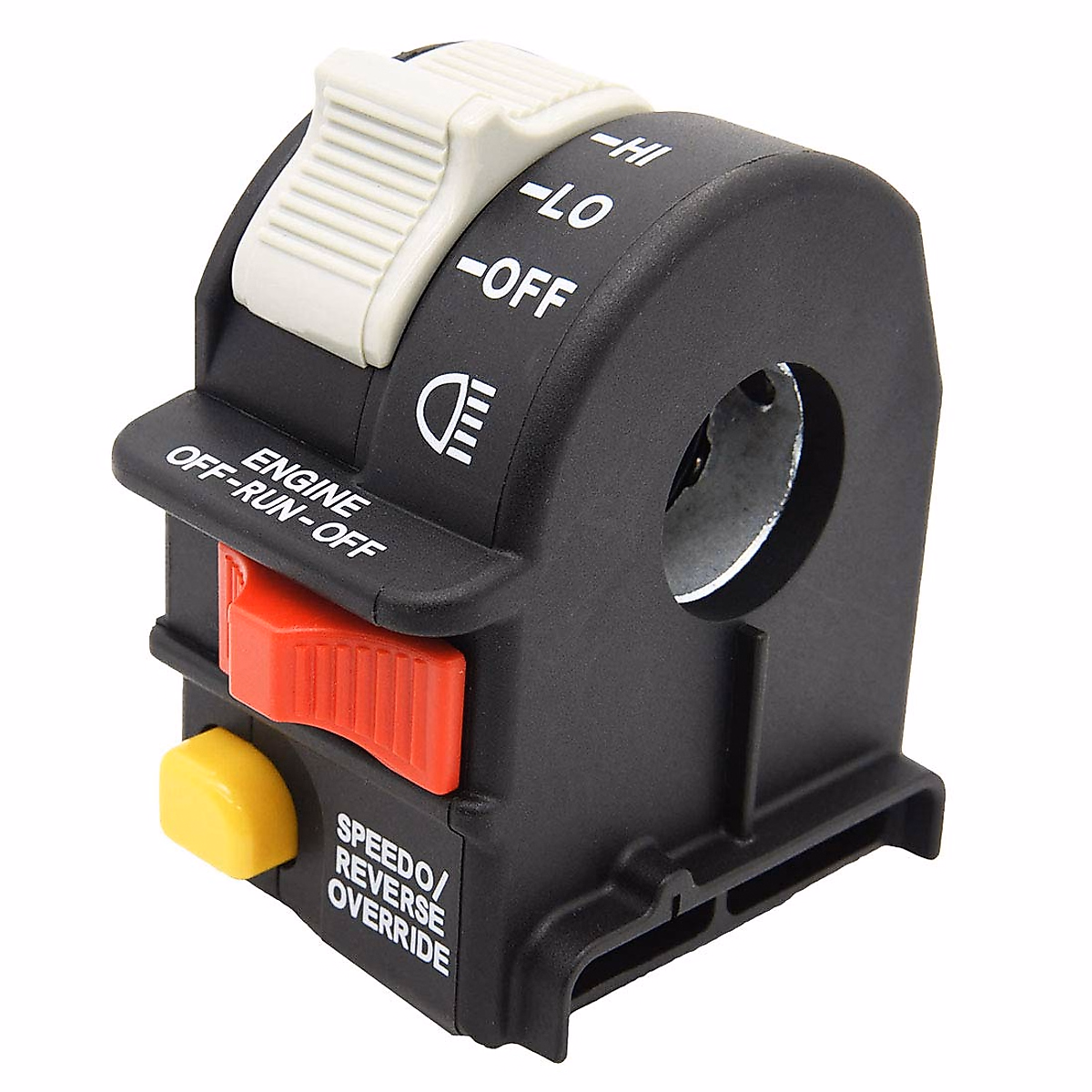 Handlebar Light Switch Assembly,Light Kill Stop Switch Replace for 06-14 Polaris Sportsman 400 500 700 800 Replace Polaris 4011835 4010591 4010560 2010340 4010592 4011385