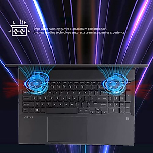 HP 2022 Victus 15.6" FHD Gaming Laptop, AMD Ryzen 7-5800H (Beats i7-10870H), 16GB RAM, 1TB PCIe SSD, NVIDIA GeForce RTX 3050 Ti, Backlit Keyboard, Win 11, Mica Silver, 32GB SnowBell USB Card