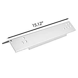 DGH474CRP 70-02-411 Heat Plate Shield Replacement Parts for Dyna Glo Heat Tent 70-02-507 DGH485CRP DGF481CRP-D DGF481CRP DGH474CRP-D BY14-101-001-04 DGX440SGN Dyna Glo 4 5 Burner Grill Parts 4 Pcs