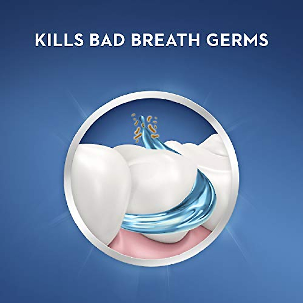 Crest Pro Health Advanced Multi-Protection Mouthwash, Alcohol Free, Extra Deep Clean Fresh Mint, 500 mL (16.9 Fl Oz), Pack of 4