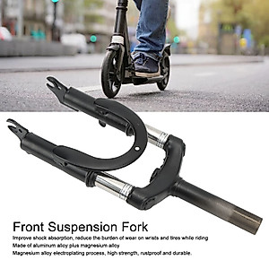 Suspension Fork,Front Suspension Fork Aluminum Alloy for Electric Scooters Motorcycles Mountain Bikes