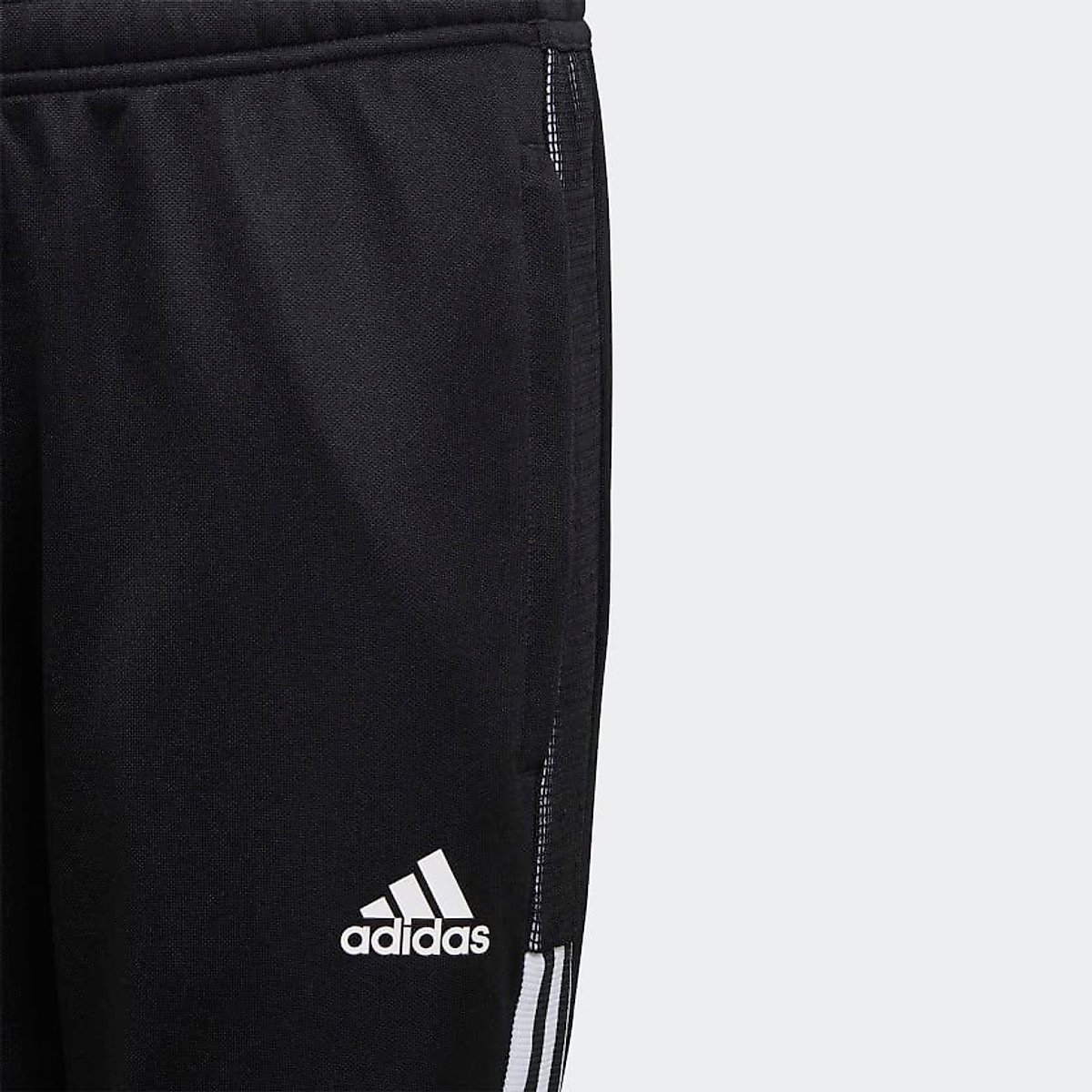 adidas girls Tiro Track Pants GCU Black/White Large