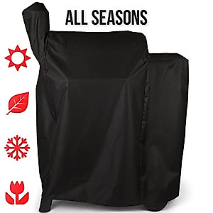 Grillman Grill Cover for Traeger 22/575 Series - Traeger Grill Cover, Traeger Grill Accesories, BBQ Grill Cover, Traeger Pro 22 Cover, Z Grill Cover - BBQ Covers Waterproof Heavy Duty Grill Covers