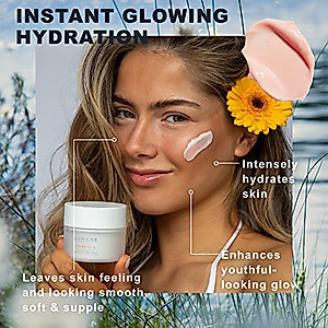 Lumene Brightening Facial Bundle - Overnight Bright Sleeping Cream, Reveal Facial Moisturizer & Arctic Berry Oil Cocktail - Hydrating Skincare Kit Replenishes & Revives Dull, Dry Skin (3-Piece Set)