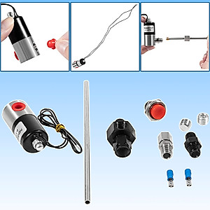 Deecaray 16030NOS-4AN Line Purge Valve Kit with Instructions，Suitable for "Purging" Nitrous Oxide（11-Piece）