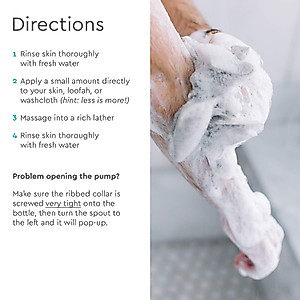 Puracy Body Wash, Natural Body Wash, 98.6% Pure Plant Ingredients, Moisturizing Shower Gel for Women Men Kids, Body Soap for Dry Sensitive Skin. Gently Scented with Citrus & Sea Salt, 12 Oz