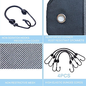 Air Conditioner Covers for Outside Units Central Top Universal Mesh Outdoor AC Unit Defender Heat Pump Conditioning Cover (32 x 32 inch), Black