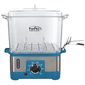 ForPro Professional Collection Premium XL Hot Towel Steamer, 50% Larger Capacity, Holds 9 Facial Towels, Quick Heating Steam Towel Warmer for Salons and Spas