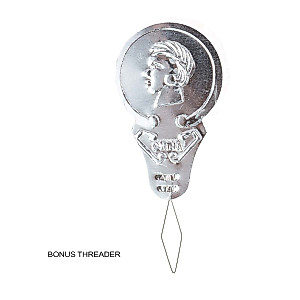 SINGER 07370 Hand Sewing Needles in Compact with Needle Threader, Assorted Sizes, 30-Count