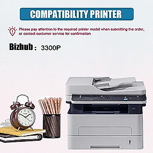 RIOMAN TNP36 TNP39 Toner Cartridge Compatible with Chip Replacement for Konica Minolta High Yield Compatible for Konica Minolta Bizhub 3300PP Toner Printers