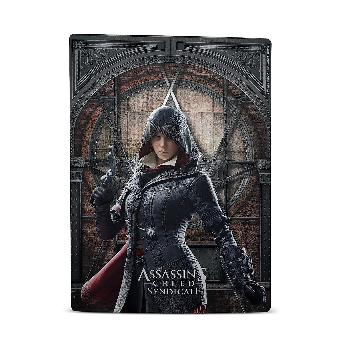 Head Case Designs Officially Licensed Assassin's Creed Evie Frye Syndicate Graphics Vinyl Faceplate Sticker Gaming Skin Decal Cover Compatible With Sony PlayStation 5 PS5 Digital Edition Console