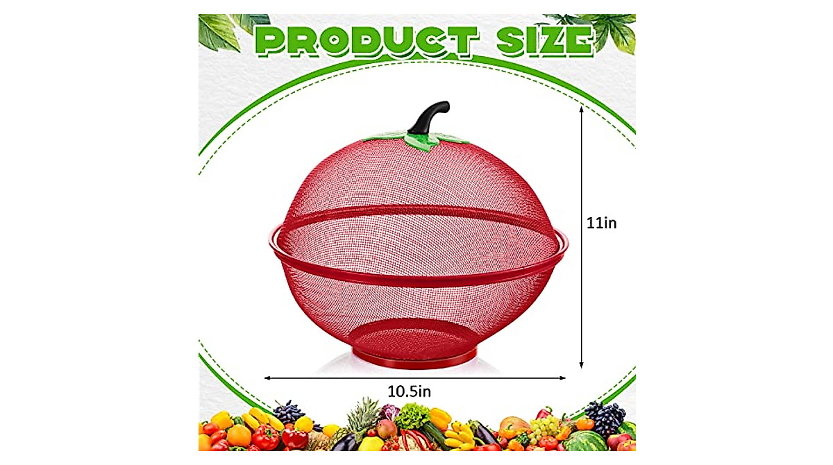 Charming Apple Shaped Fruit Baskets for Your Kitchen