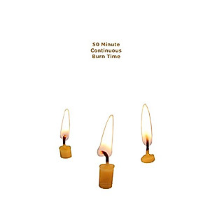 Beeswax Candle Works, 5-Inch Birthday Candles (Pack of 24) 100% USA Beeswax