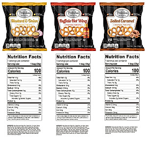 Perfection Snacks Pretzels Mix Variety Pack, Gluten Free, 1oz Bags (20 Count)