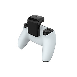 Rii Rechargeable Battery Pack 2000mAh with LED Indicator Play and Charge Kit with USB Type-C Charging Cable for PlayStation 5 PS5 DualSense Controller Black