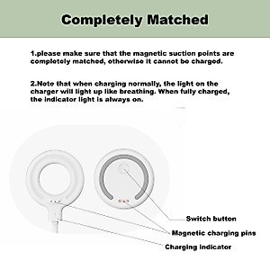 OTPEIR Personal Size Blender Charger, Portable Blender Charger, Battery Powered USB Blender Charger (Pink)