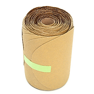 3M Stikit Paper Disc Roll 236U, P80 C-weight, 6 in x NH, Die 600Z