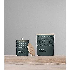 Skandinavisk Skog 'Forest' Scented Candle. Fragrance Notes: Pine Needles and Fir Cones, Birch Sap and Lily of The Valley. 7.0 oz.