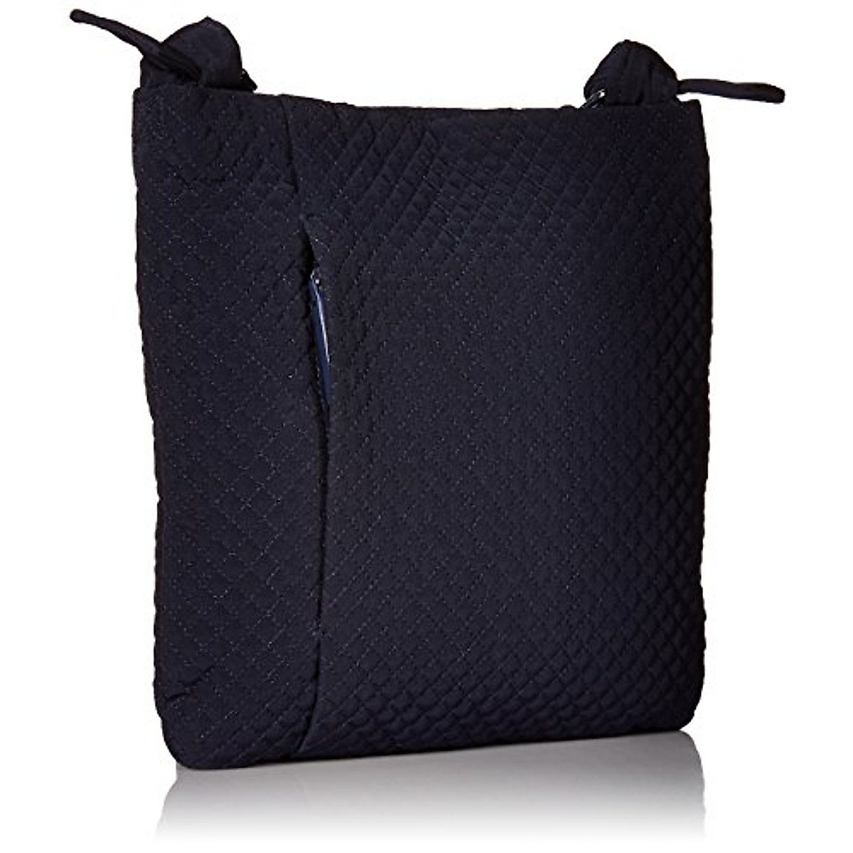 Vera Bradley Women's Microfiber Hadley Hipster Crossbody Purse, Navy, One Size