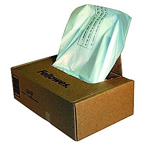 Fellowes Shredder Bags Office Storage Container (3605801)