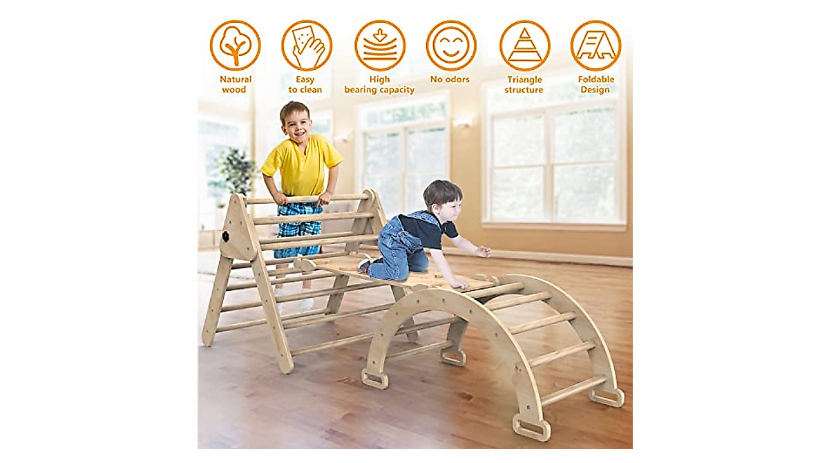 Baoniu Foldable Climbing Triangle Toys for Kids