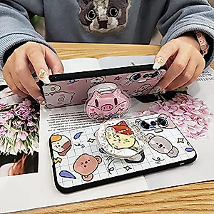 Glisten Dirt-Resistant Lulumi Phone Case for Xiaomi Redmi K40 Gaming Edition/Poco F3 GT, Protective Soft Case Cute Anti-dust Phone Stand Holder Cover Cartoon Armor case Shockproof Cartoon, 10