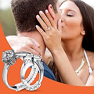 Anpro 15 Pack Ring Size Adjuster- with 3 Sizes Clear Ring Sizer Resizer Fit for Loose Rings-Spiral Silicone Tightener Set with Polishing Cloth(Please See The Below Picture for The Steps)