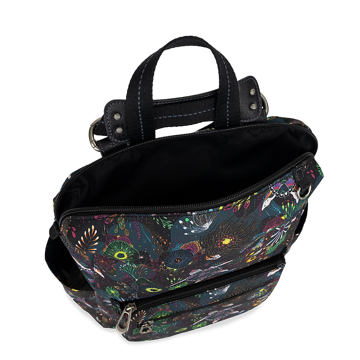 The Sak Womens Loyola Convertible Backpack Rainbow Seascape One-Size