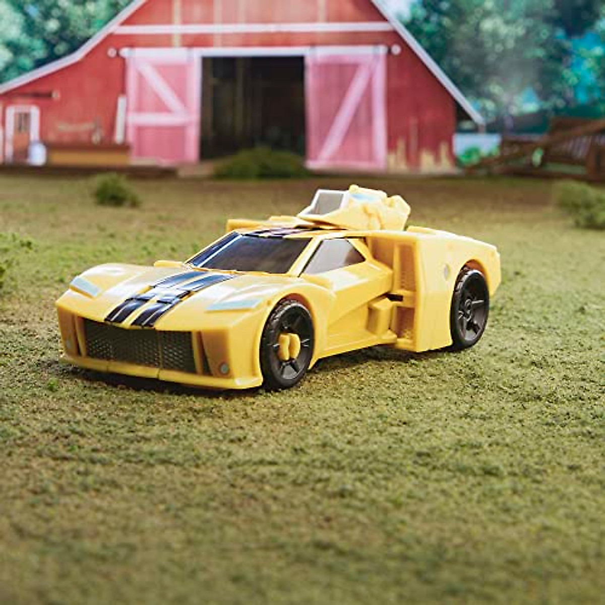 Transformers Toys EarthSpark Deluxe Class Bumblebee Action Figure, 5-Inch, Robot Toys for Kids Ages 6 and Up