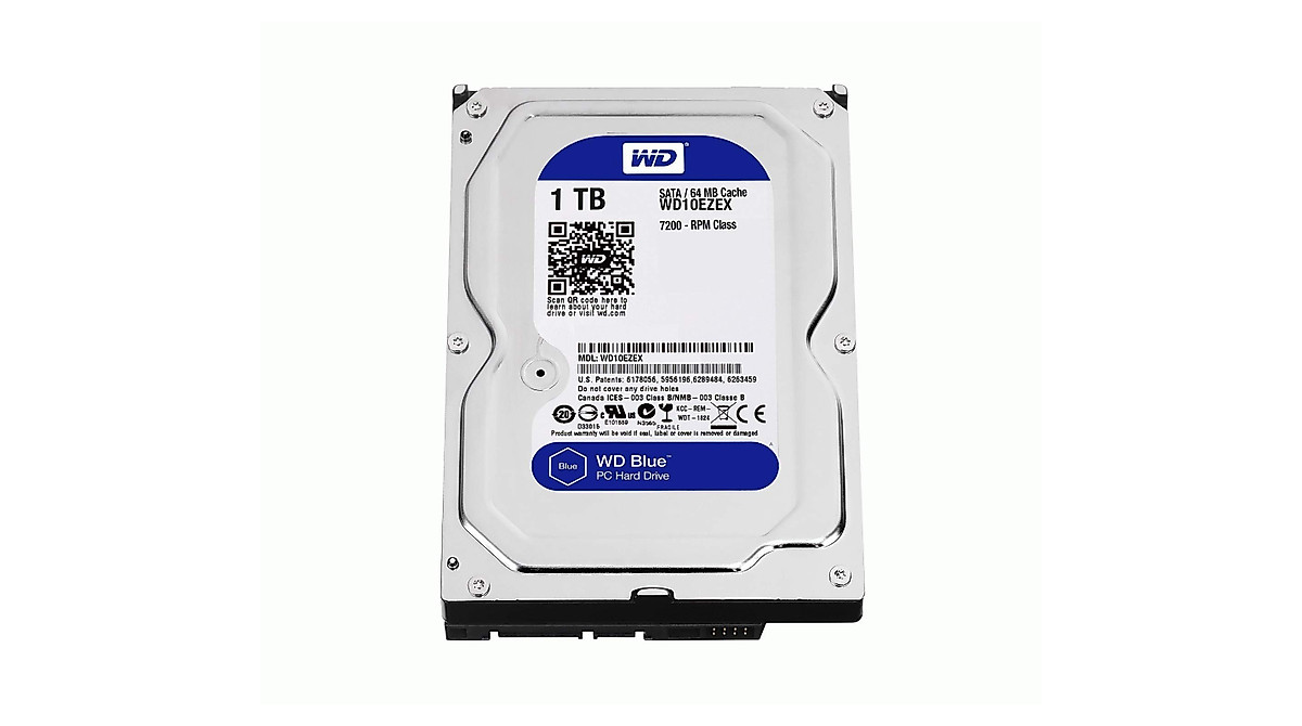 Western Digital WD10EZEX 1TB Internal Hard Drive - Fast & Reliable