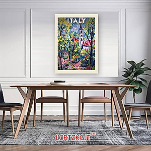RAXES 8x10 Ravenna Italy 2 Fauvist Painting Travel Living bedroom office decoration children room printed photo paper poster