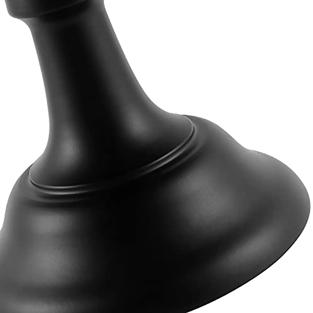 FUNSUEI 12 Inch Round Metal Cake Stand, Detachable Metal Cupcake Stand, Dessert Display Plate for Weddings, Tea Parties, Birthday Parties and Other Celebrations, Black