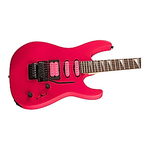 Jackson X Series Dinky DK3XR HSS Electric Guitar - Neon Pink