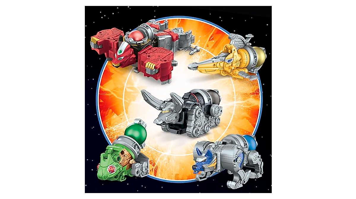Power Rangers Cosmic Fury Mega Zord Pack for Kids