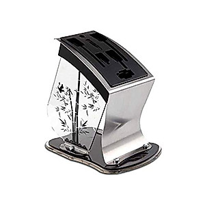 CUJUX Revolutionary Kitchen Countertop Knife Holder Storage Beautiful Way to Display and Identify Each Knife at a Glance (Size : A)