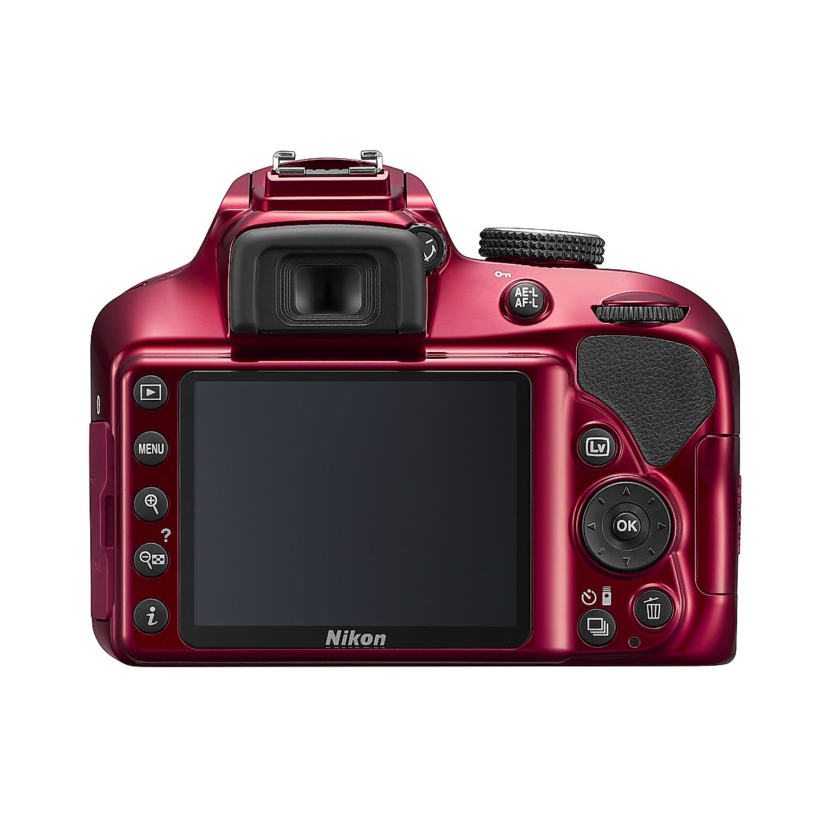 Nikon digital single-lens reflex camera D3400 body Red D3400RD(Japan Import-No Warranty)
