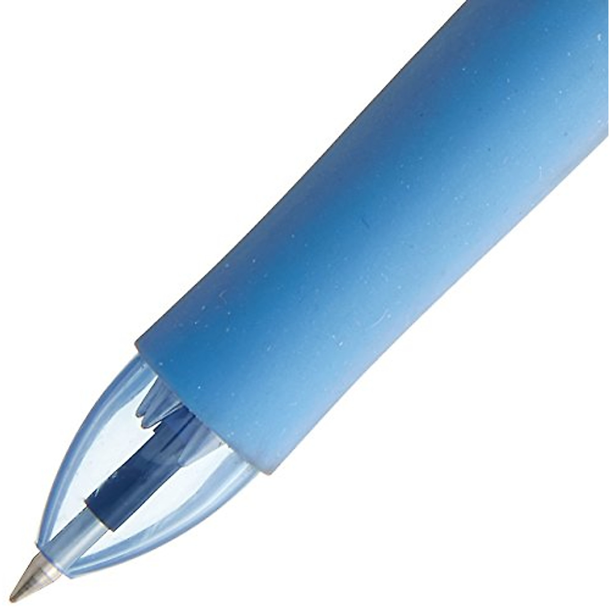 PILOT Frixion 4 Color Ballpoint Pen, Light Blue Body (LKFB-80EF-LB)