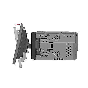 SOUNDSTREAM Double Din Car Stereo | Touchscreen 10 .6 Inch Car Radio Multimedia Player w/Apple CarPlay Android Auto Bluetooth Mirror Link | Touch 10” Car Audio Receivers Supports USB SD AUX Camera